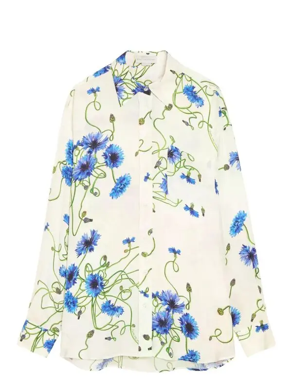 Stella McCartney Floral-print Shirt - White