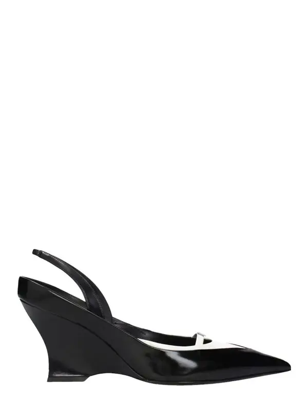 Givenchy 4g Logo Wedge Sandals - Black