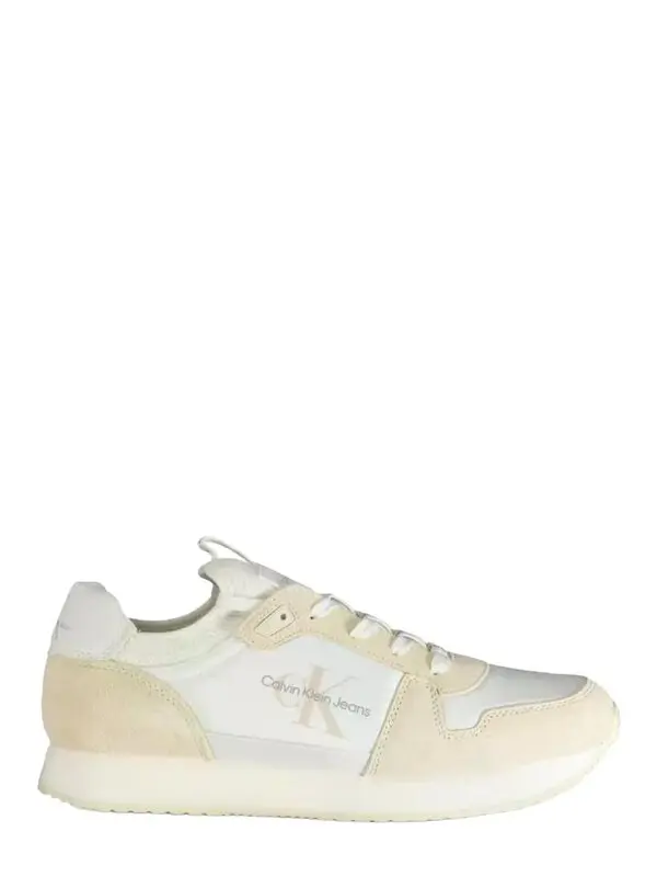 Calvin Klein Arya Panelled Sneakers - White