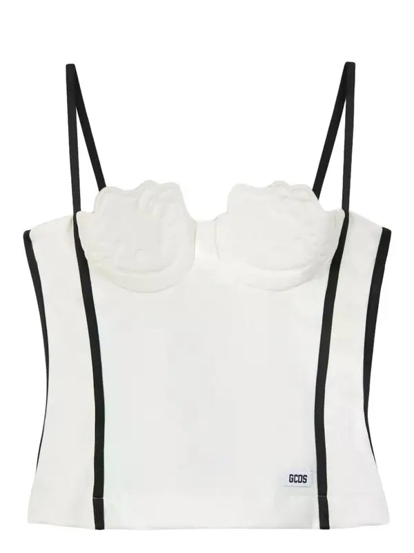 Gcds X Hello Kitty Strappy Top - White
