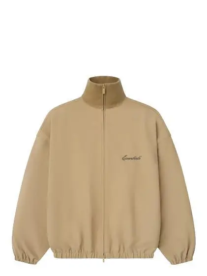 Fear Of God Essentials Signature Track Jacket - Dune
