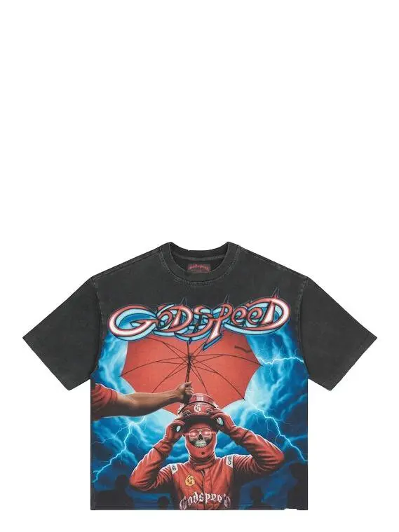GODSPEED Supreme Reign T-shirt - Black Wash