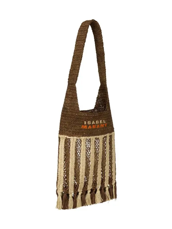 Isabel Marant Praia Small Shoulder Bag - Natural/brown