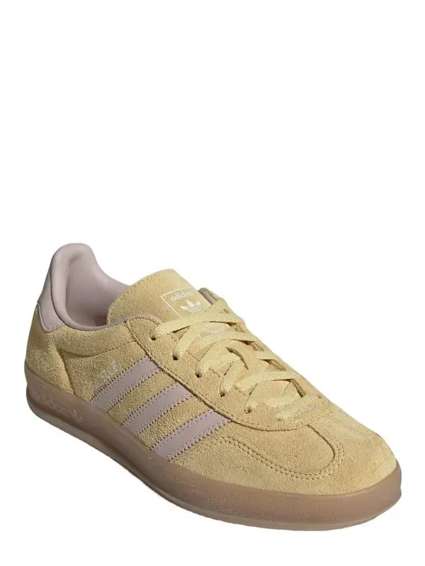 Adidas Gazelle Indoor Sneakers - Almost Yellow / Wonder Quartz / Gum