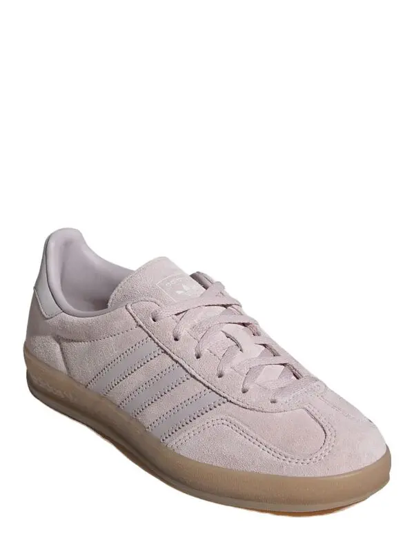 Adidas Gazelle Indoor Sneakers - Almost Pink / Ice Purple / Gum