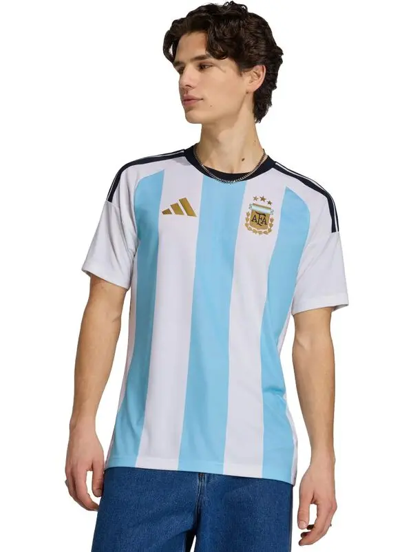 Adidas Argentina 26 Home Fan Jersey - White / Icey Blue
