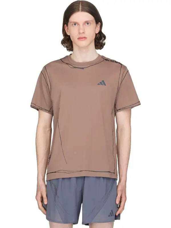 Adidas Adi365 Sftm Running Unitefit T-shirt - Trace Brown