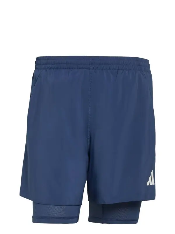 Adidas Adi365 Running Iconic Formotion 5-pocket 2in1 Shorts - Tech Indigo
