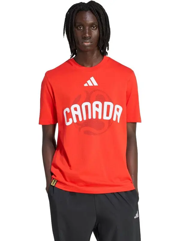 Adidas Fifa World Cup 26™ Canada T-shirt Red - Active Red