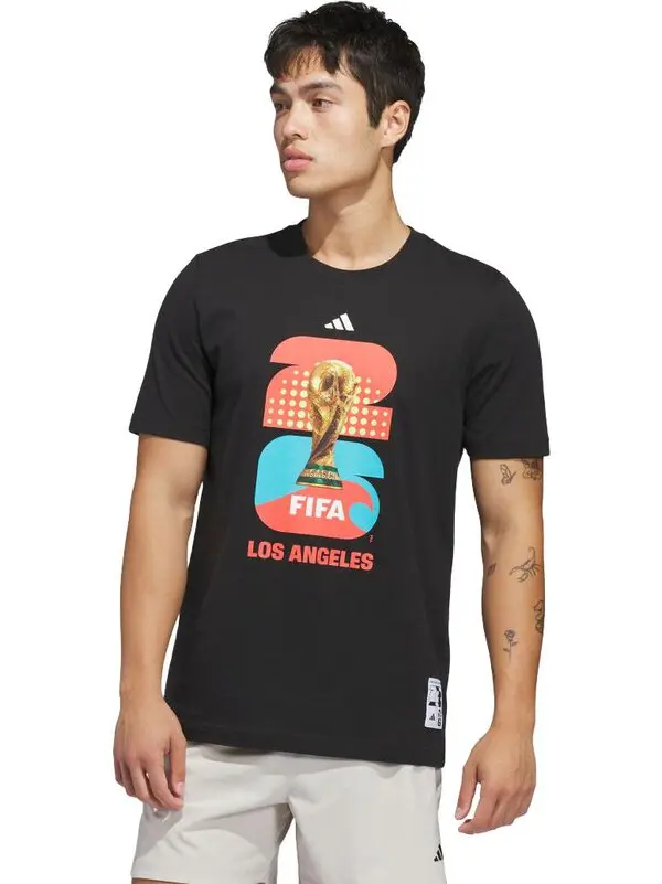 Adidas Fifa World Cup 26™ Host City Los Angeles Graphic T-shirt - Black