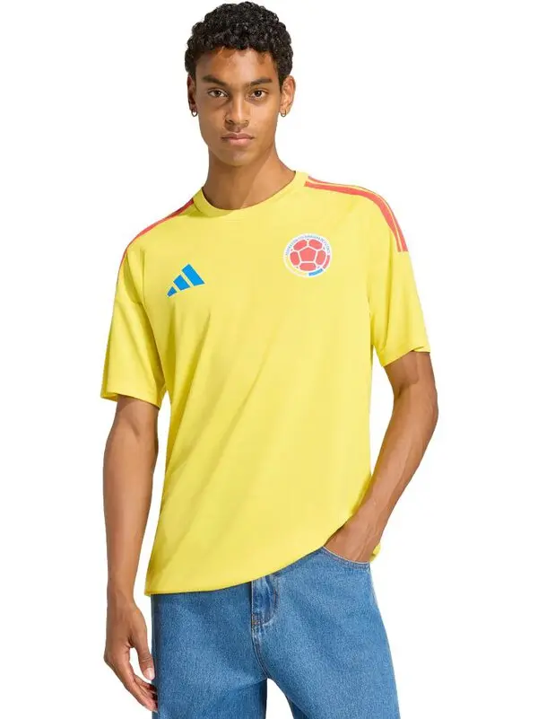Adidas Colombia 26 Home Fan Jersey - Impact Yellow