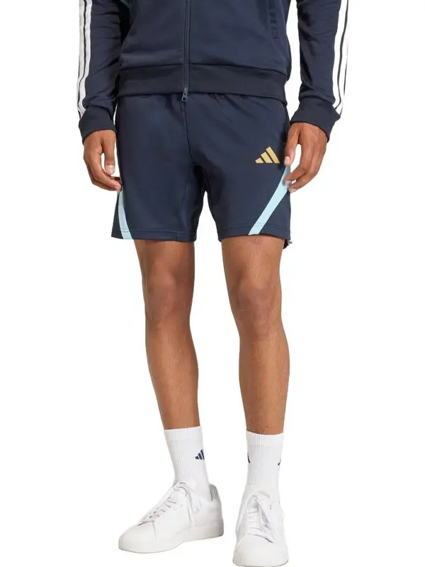 Adidas House Of Tiro Nations Pack Shorts - Night Navy / Ice Blue / White