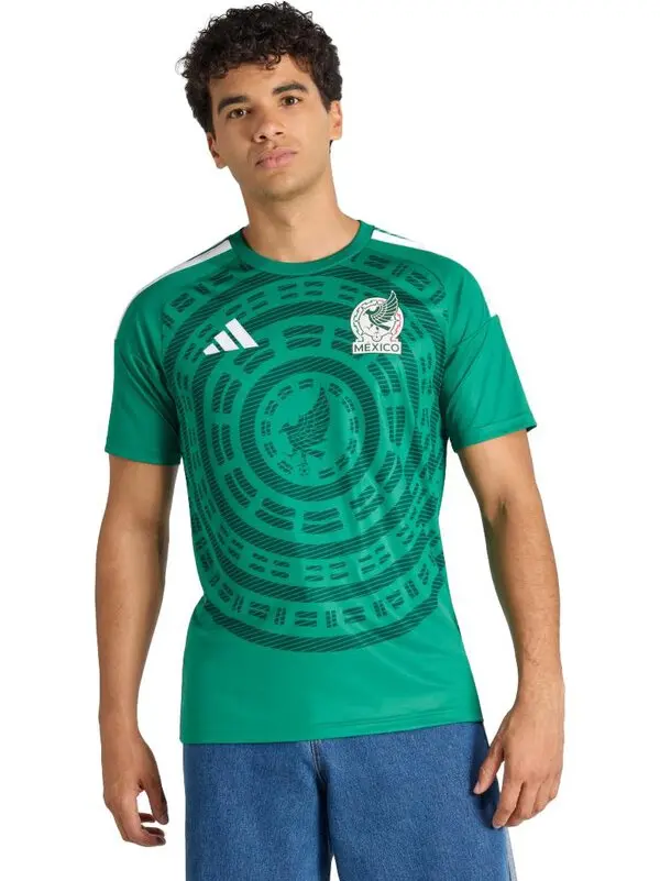 Adidas Mexico 26 Home Fan Jersey - Bold Green