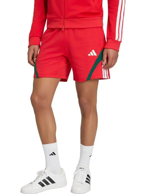 Adidas House Of Tiro Nations Pack Shorts - Better Scarlet / Team Dark Green / White