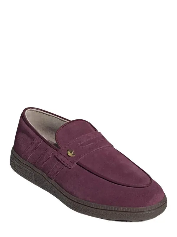 Adidas Handball Spezial Loafer Shoes - Maroon / Maroon / Gum