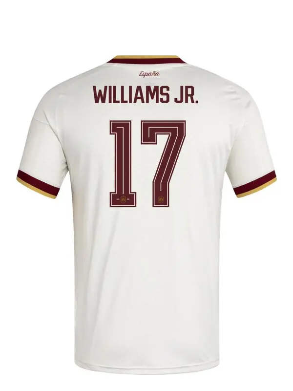 Adidas Spain 26 Away Williams Jr Jersey - Off White / Soccr-seu-snx