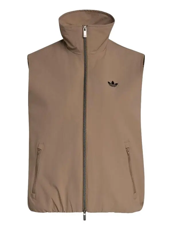 Adidas Adilenium 5.0 Sleeveless Track Top - Chalky Brown