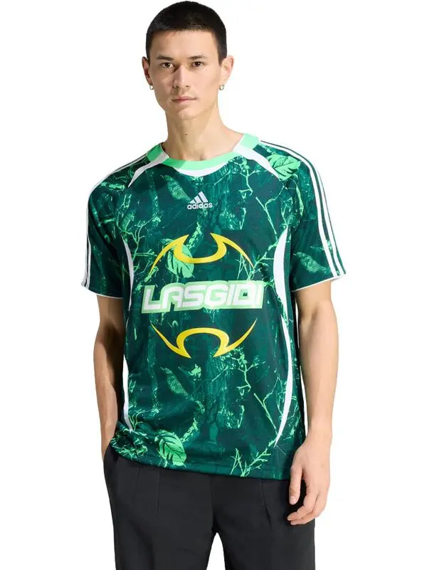 Adidas Graphic Jersey - Screaming Green / Aurora Ivy / Collegiate Green