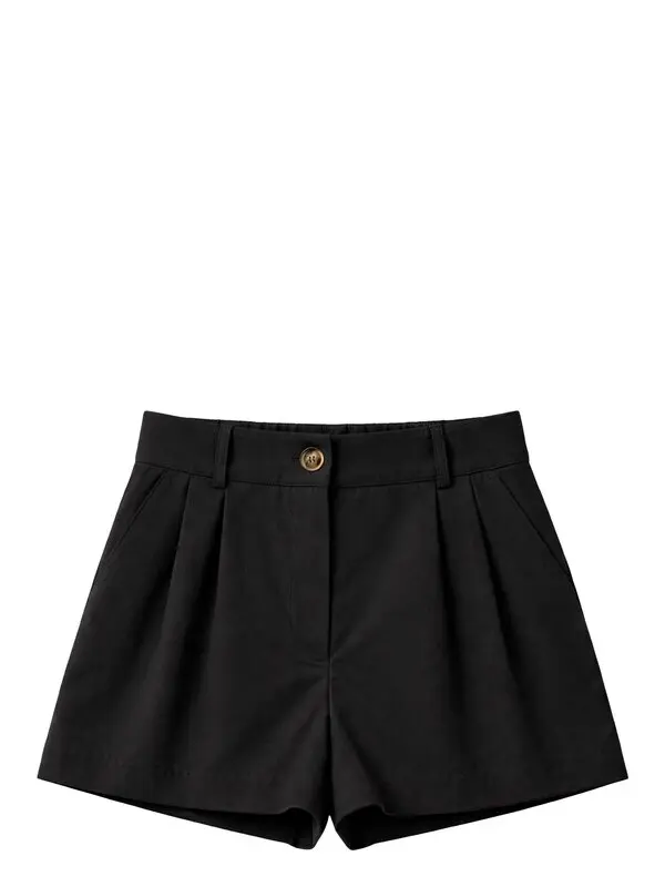 WAKAKUU Tailored Shorts - Black