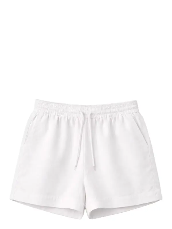 WAKAKUU Relaxed Fit Summer Shorts - White