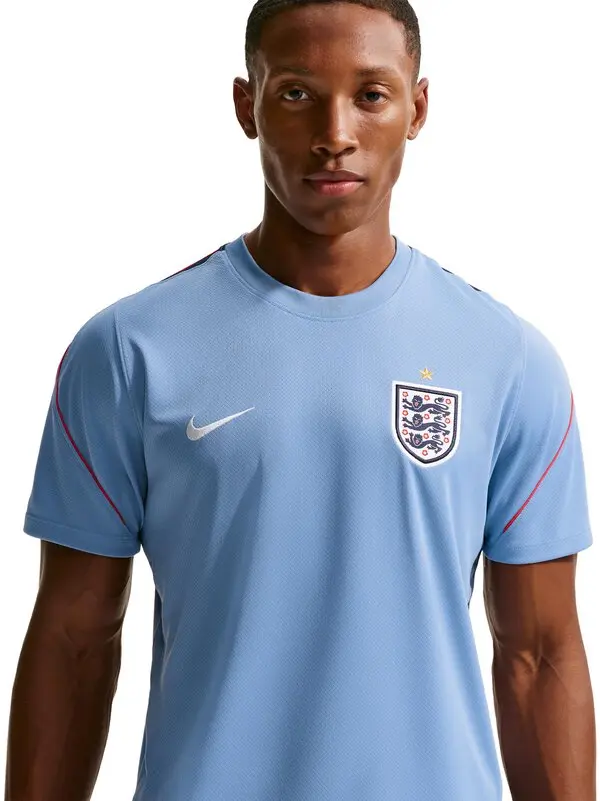 Nike England Strike Soccer Dri-fit Short-sleeve Top - Blue