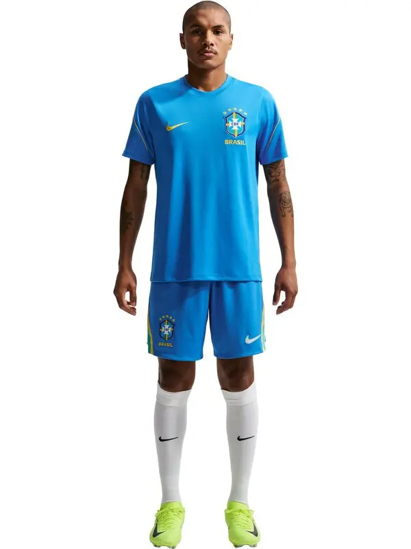 Nike Brazil 2026 Stadium Home Dri-fit Soccer Replica Shorts - Blue