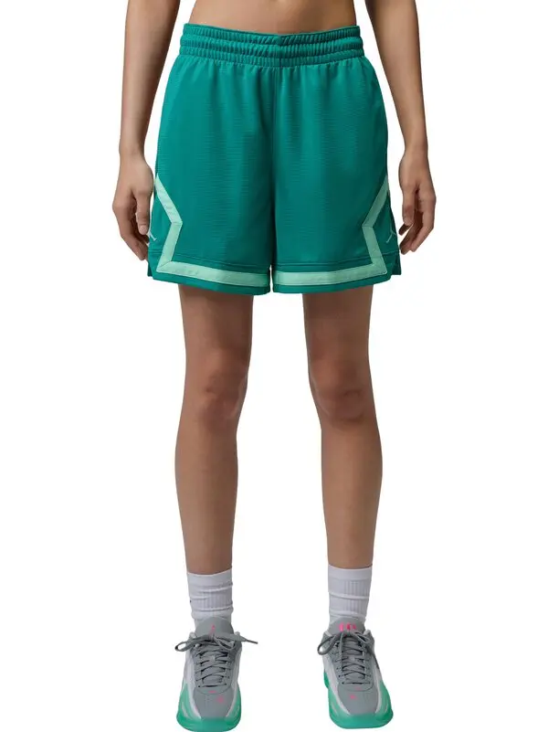 JORDAN Sport 4" Diamond Shorts - Green