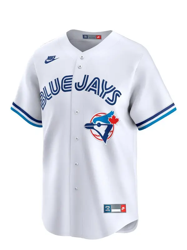 Nike Toronto Blue Jays Cooperstown Dri-fit Adv Mlb Limited Jersey - White