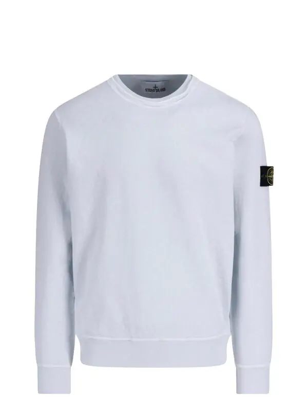 Stone Island 610034 Sweatshirt - Light Blue