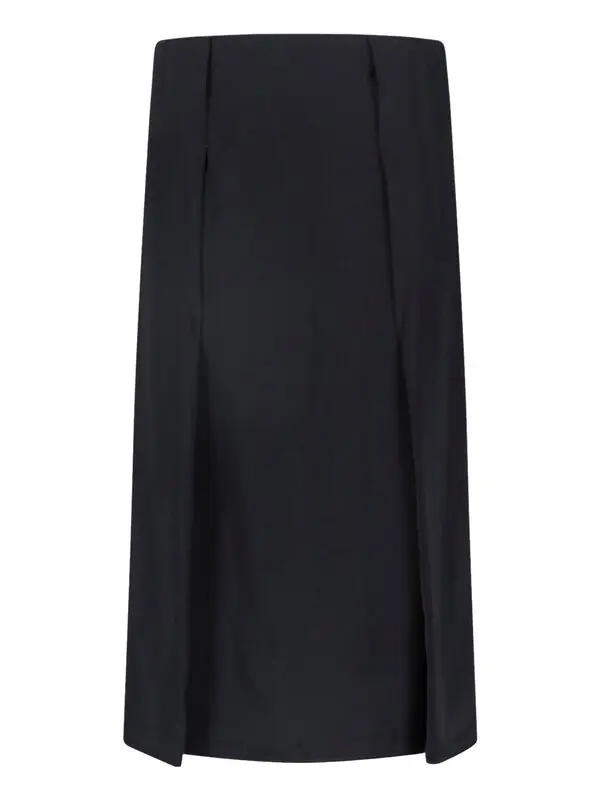 Attico Midi Skirt - Black