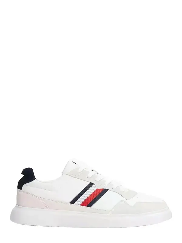 Tommy Hilfiger Striped Sneakers - White