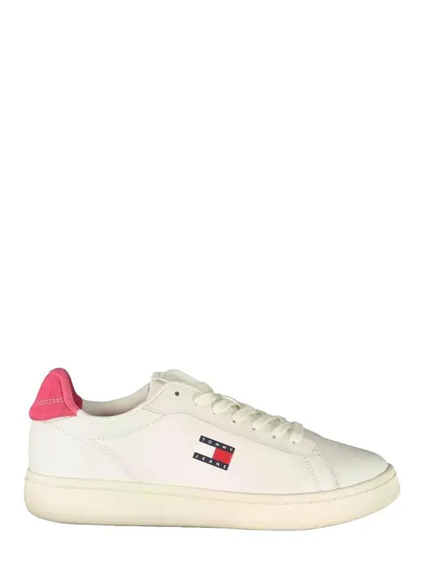 Tommy Hilfiger Archive Court Logo-patch Sneakers - White