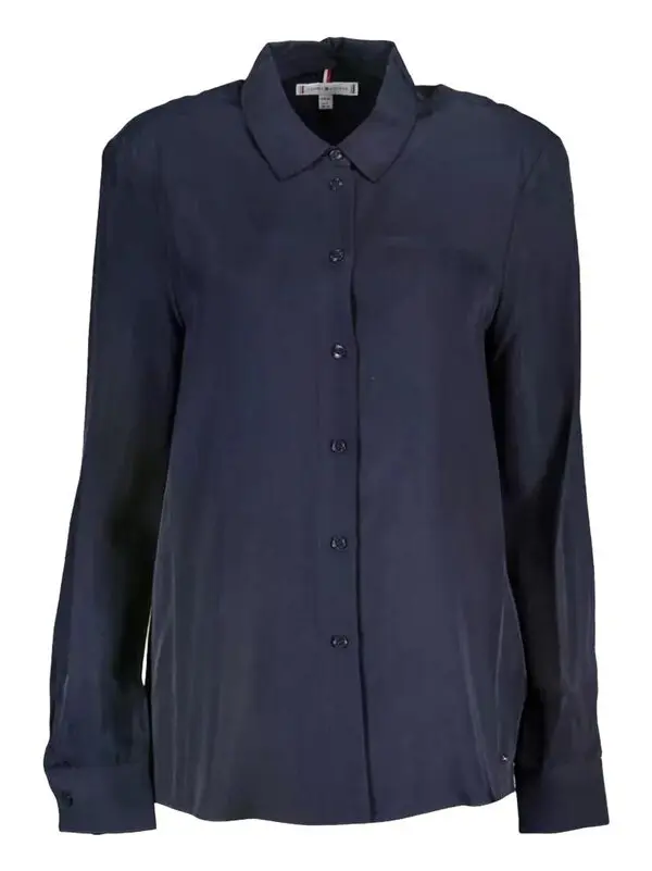 Tommy Hilfiger Long-sleeve Button-down Shirt - Blue