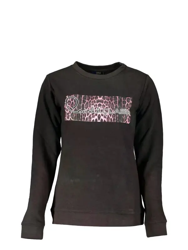 Roberto Cavalli Leopard-print Sweatshirt - Black