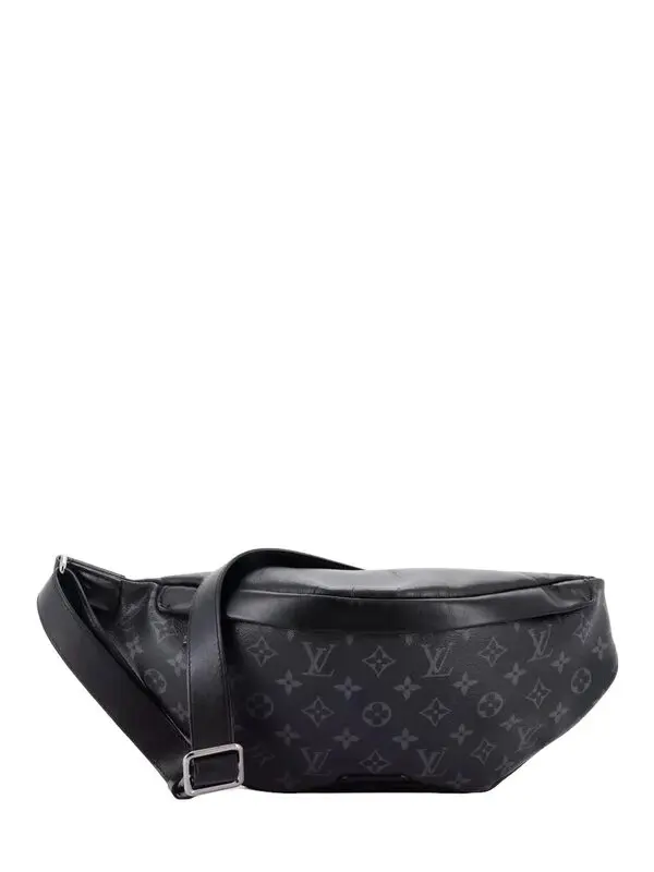 LOUIS VUITTON Discovery Bumbag Monogram Eclipse Canvas Belt Bag - Black