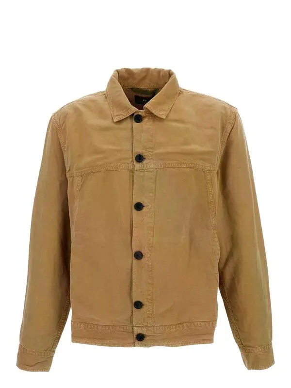 Paul Smith Rider Button-up Shirt Jacket - Neutrals