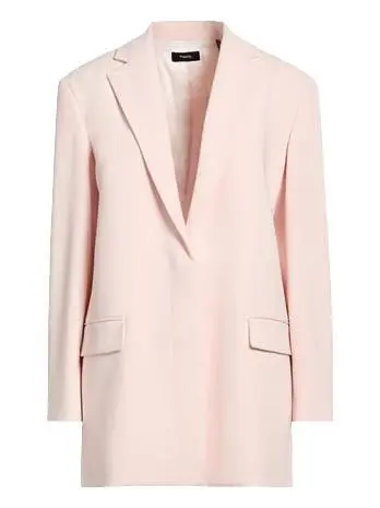 Theory Blazer Light Triacetate Polyester - Pink