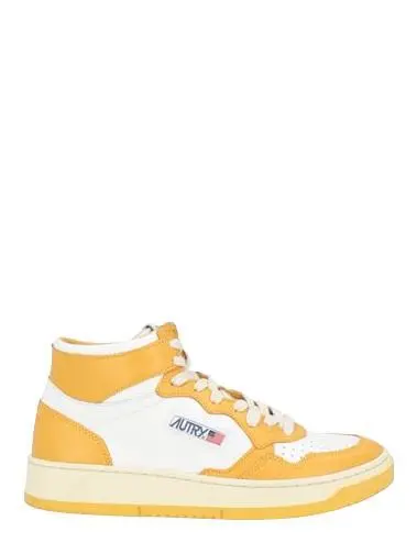 AUTRY Leather High-top Sneakers - White