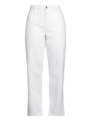 Karl Lagerfeld Cotton Tapered Jeans - White