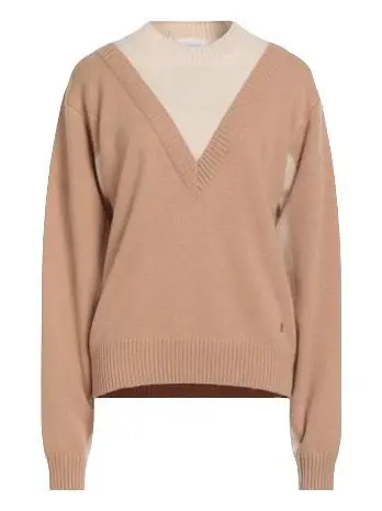 Rabanne Sand Wool, Cashmere, And Lurex Sweater - Beige