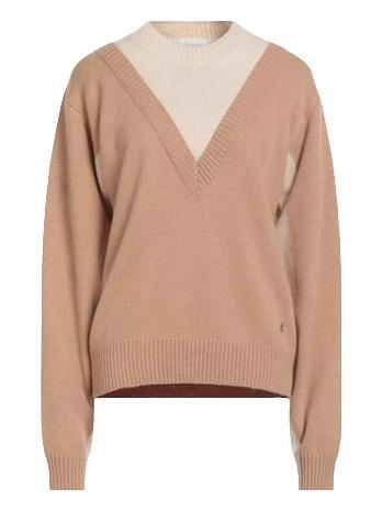 Rabanne Wool, Cashmere, And Lurex Sweater - Sand