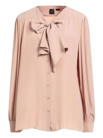 Pinko Shirt In Acetate And Silk - Blush