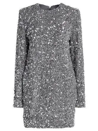 Elisabetta Franchi Mini Dress - Silver