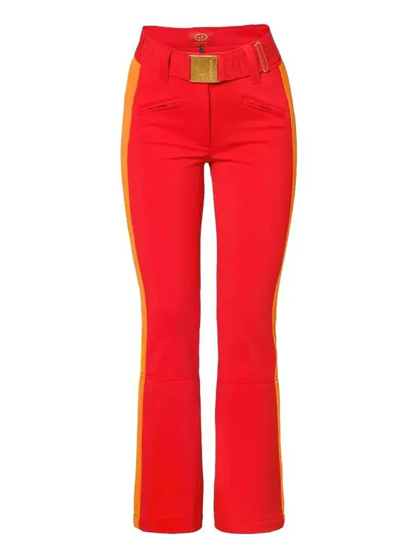 Goldbergh Roccia Belted Ski Pants - Red