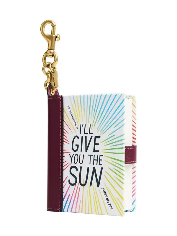 COACH I'll Give You The Sun Micro Book Bag Charm - Brass/multi