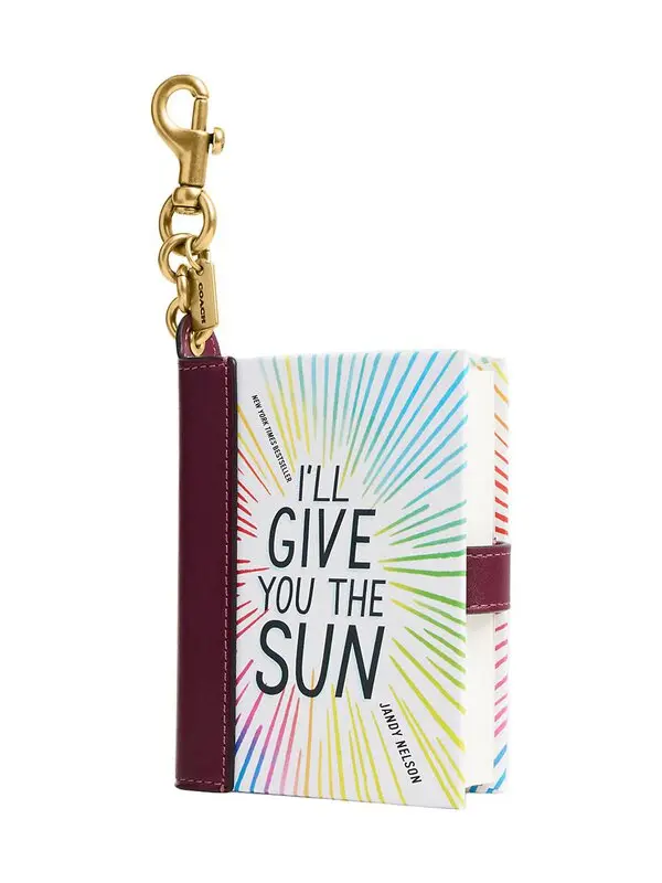 COACH I'll Give You The Sun Micro Book Bag Charm - Brass/multi