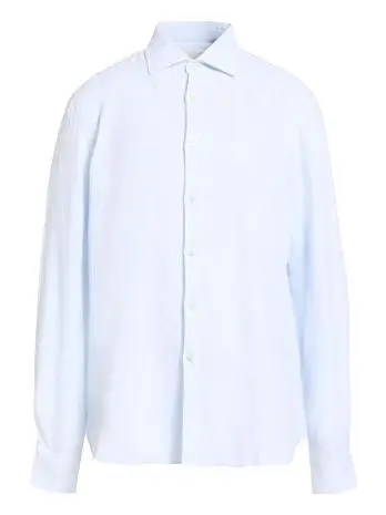 120% Lino Shirt Size Linen - Blue