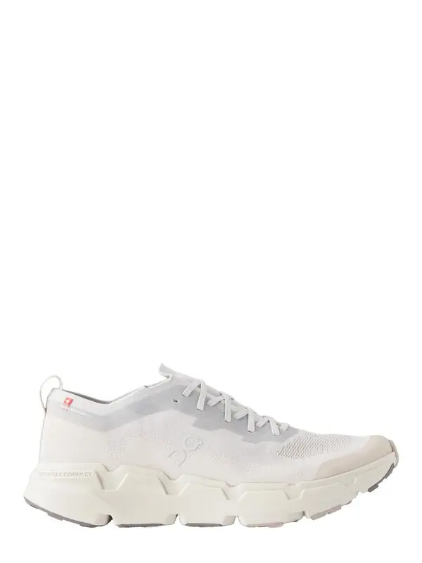 On Stretch-knit Sneakers - Gray
