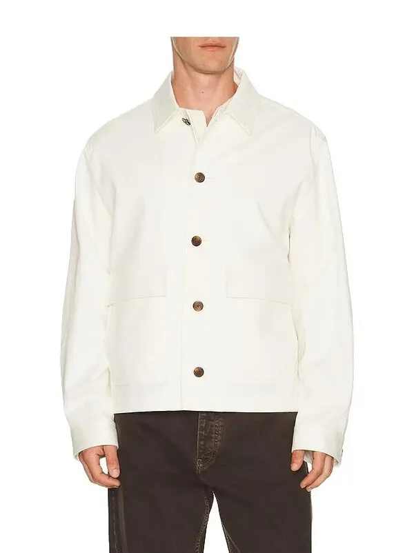 Theory Moonsoft Jacket - Winter Ivory