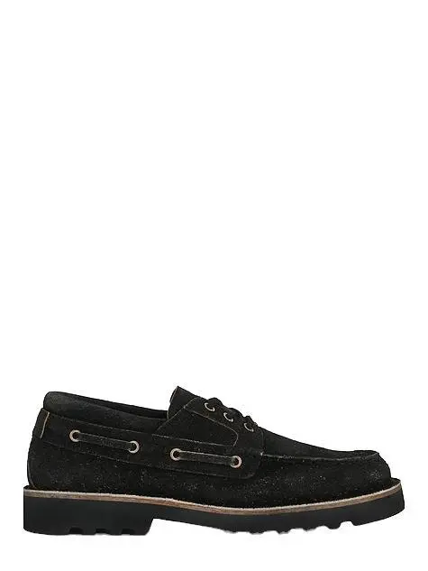 ALLSAINTS Skiff Boat Shoe - Charcoal Grey